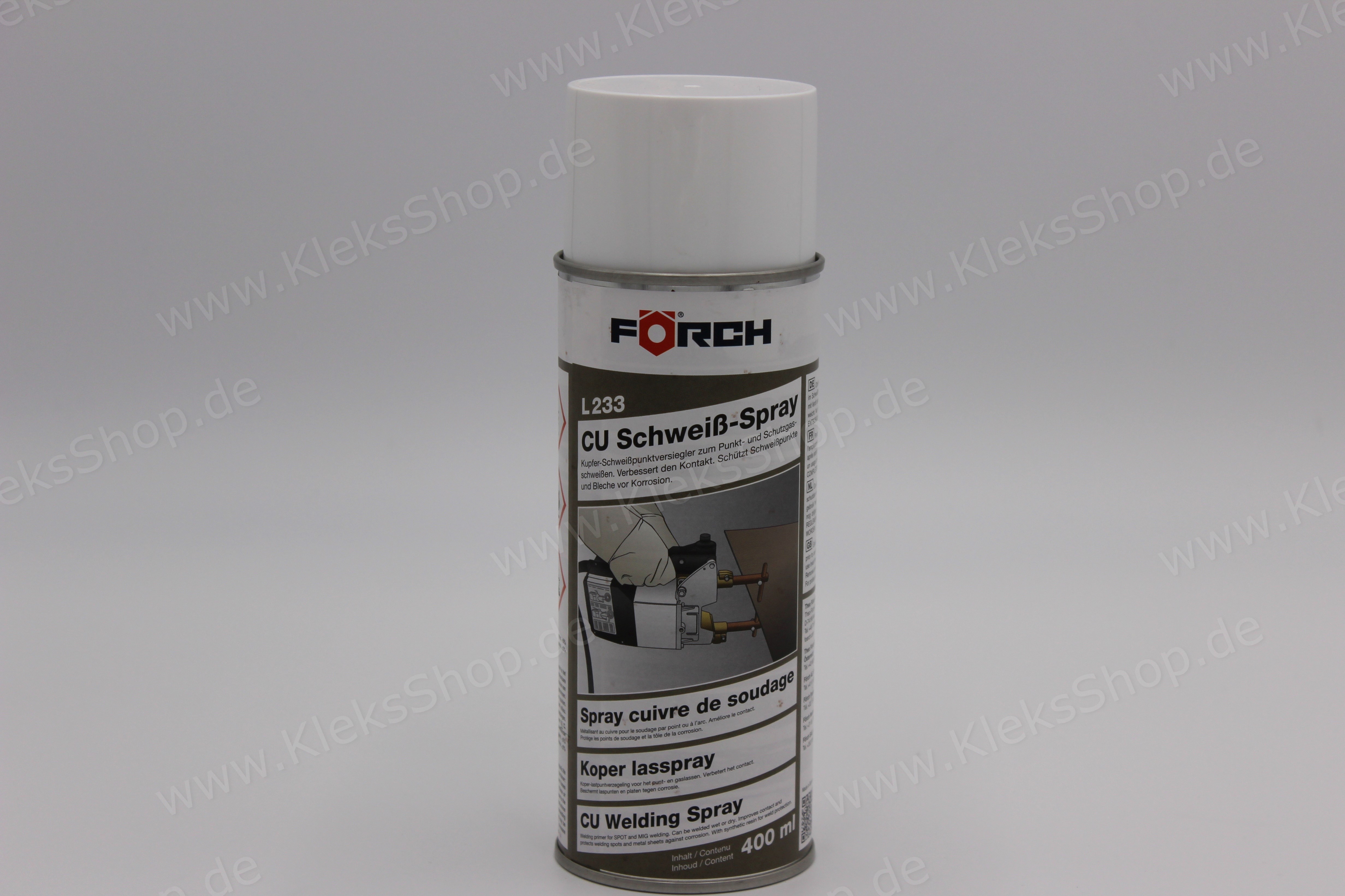 Förch Schweiß-Spray CU L233 400ml | Löten, Schweißen | Bauchemie ...